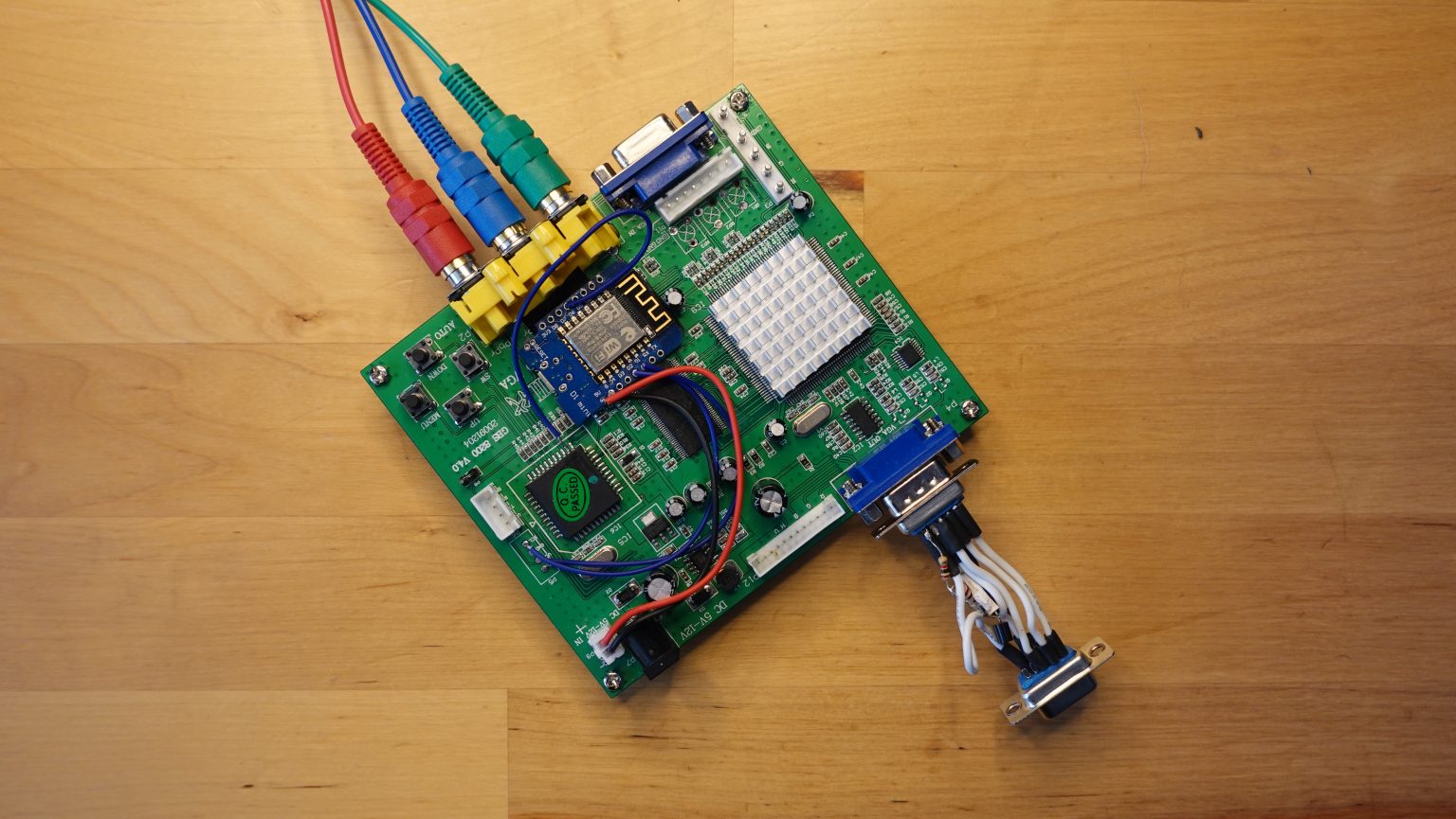 Converting RGBHV to RGBs for the GBS-Control - Cathode Ray Blog