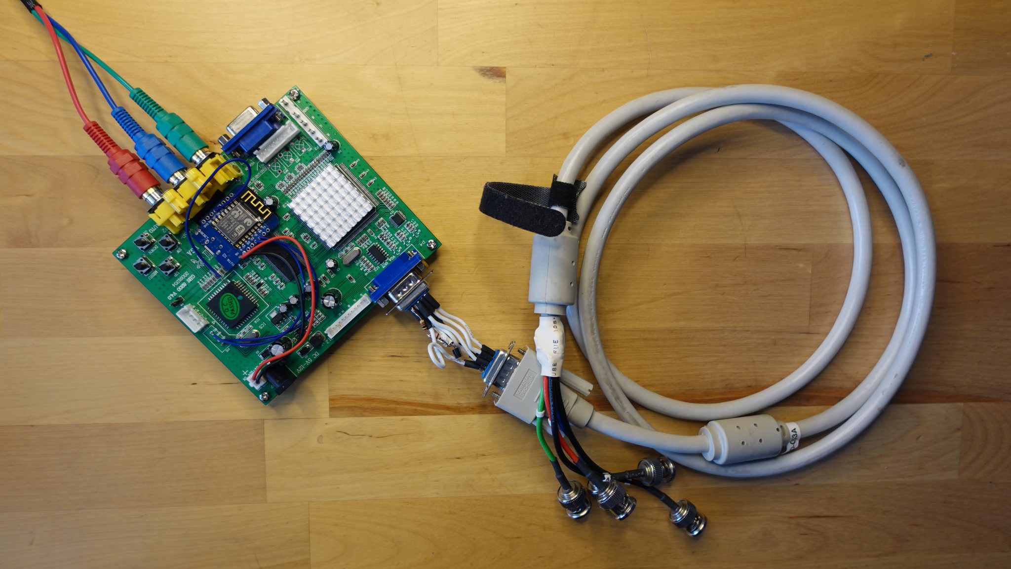 Converting RGBHV to RGBs for the GBS-Control - Cathode Ray Blog