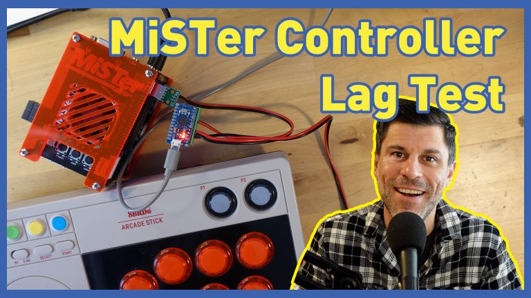 Lag Test Your Controller - MiSTer FPGA Input Latency Tester - Cathode ...