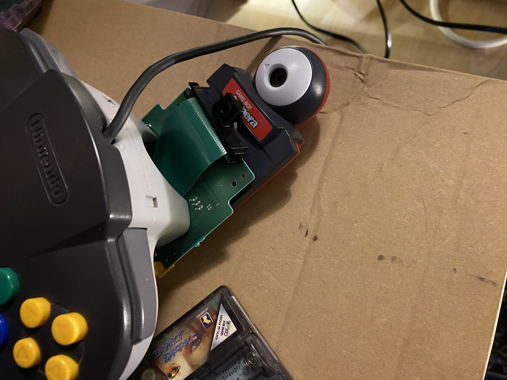 Exporting Game Boy Camera Pictures with an N64, Everdrive & Transfer ...